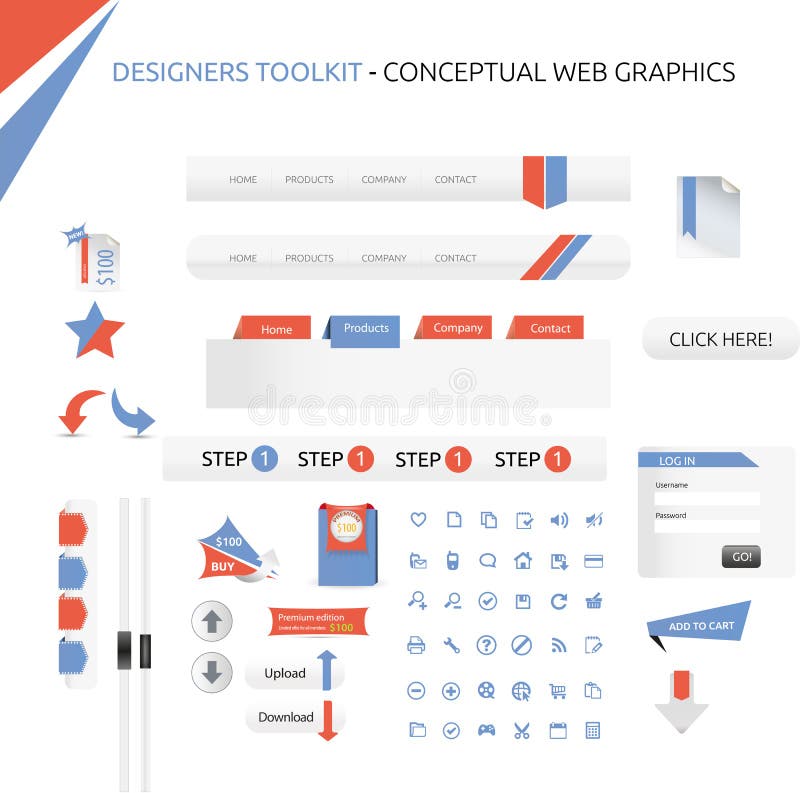 Web graphics stock illustration. Illustration of drive - 34109483