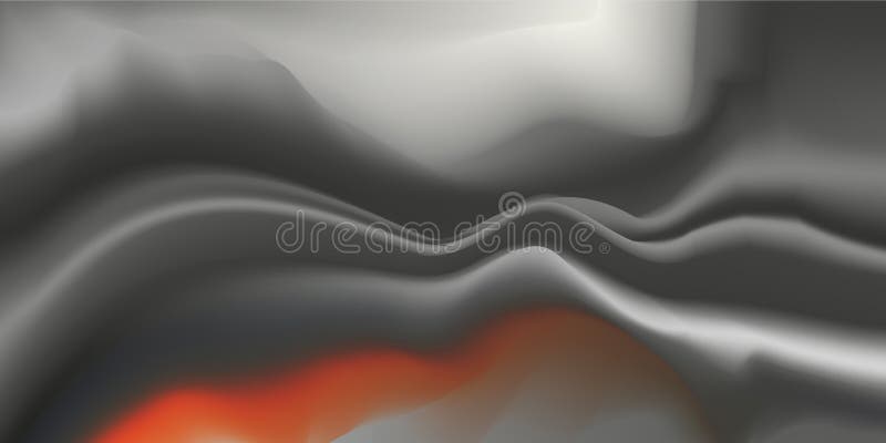 Web Header Background with Liquid Ash and Red Paint Flow. Stock ...