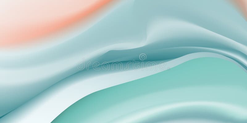 Web Header Background Design with Liquid Blue and Orange Paint Flow ...