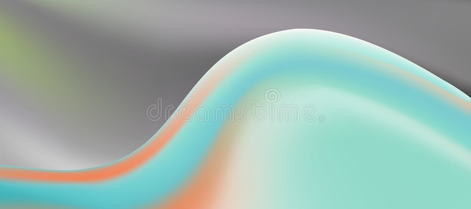Web Header Background Design with Liquid Orange and Grey Paint Flow ...
