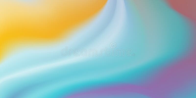 Web Header Background Design with Liquid Blue and Yellow Paint Flow ...