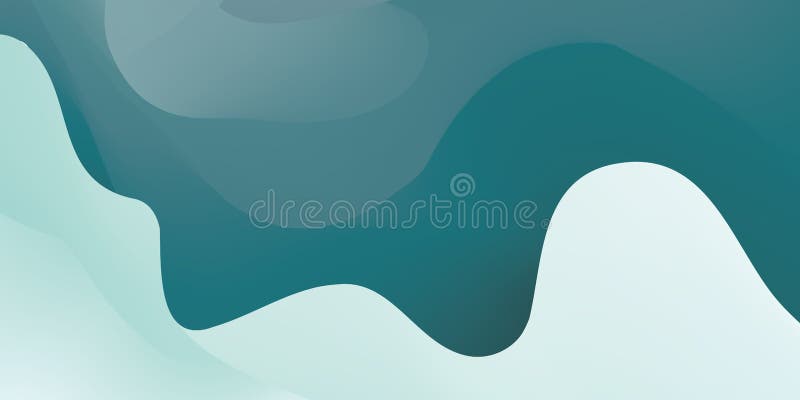 Web Header Background Design with Liquid Turquoise Paint Flow. Stock ...