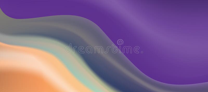 Web Header Background Design with Liquid Violet and Orange Paint Flow ...
