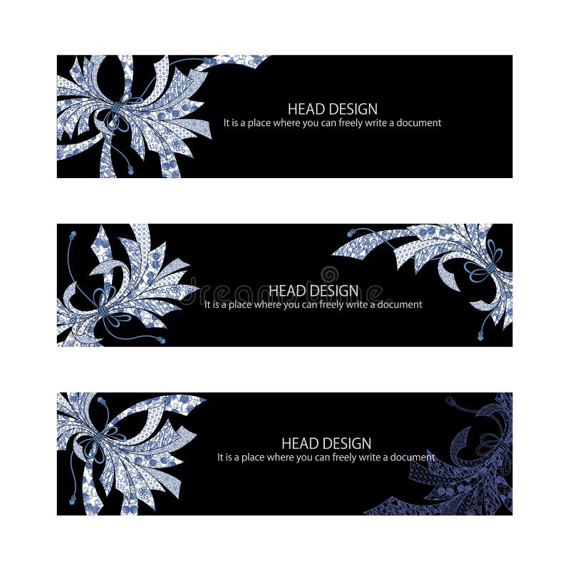Web Header Design Using the Japanese-style Tradition Design, Stock ...