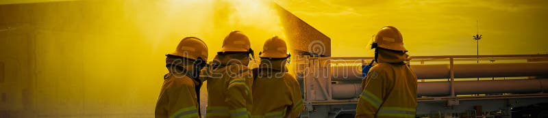 Web Header of Fireman Emergency Training Stock Photo - Image of fireman ...