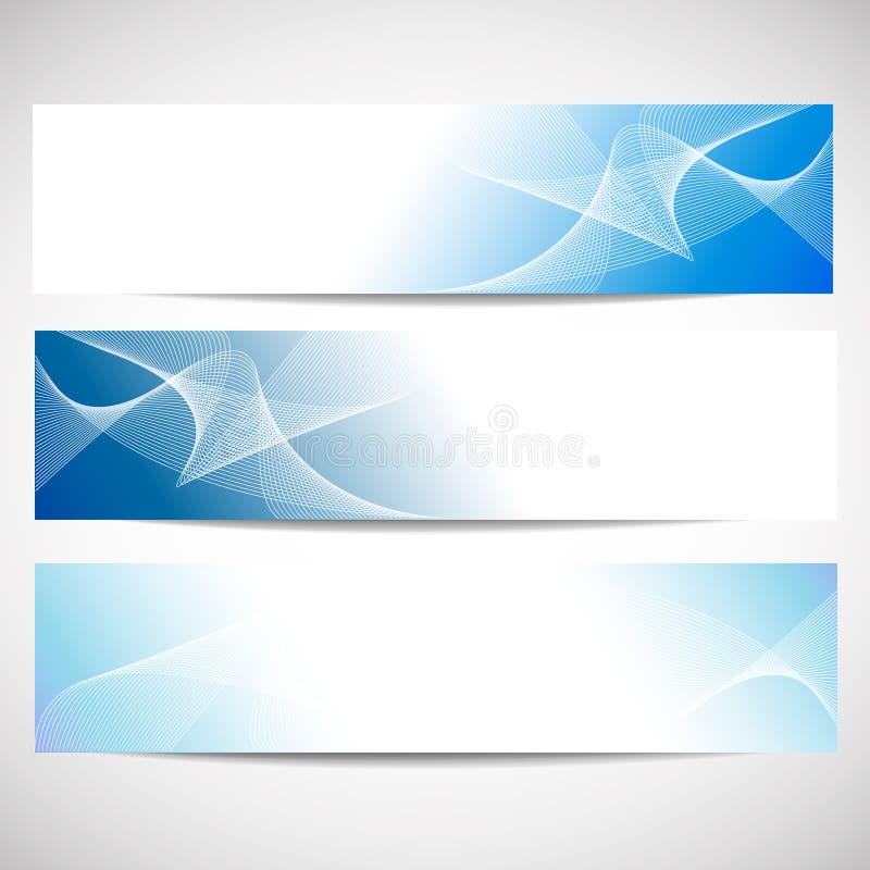 Web Headers, Set of Banners Stock Vector - Illustration of clean ...