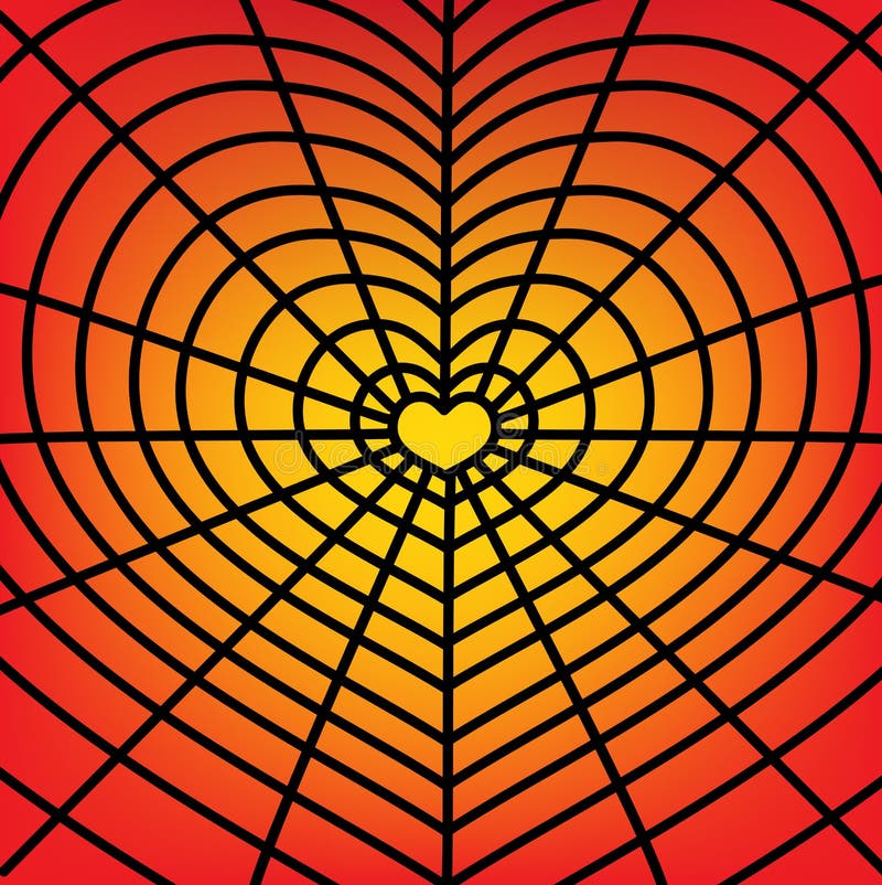 Web-heart stock vector. Illustration of passion, network - 22337441