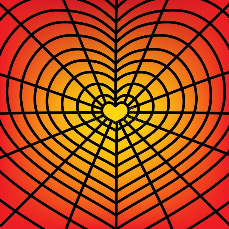 Web-heart stock vector. Illustration of passion, network - 22337441