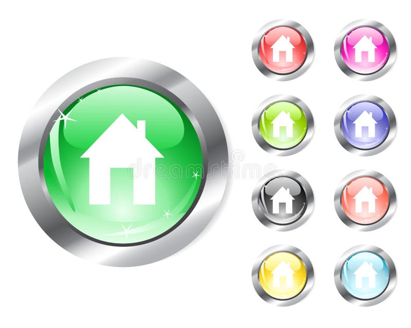 Web home icon stock vector. Illustration of symbol, design - 16649024