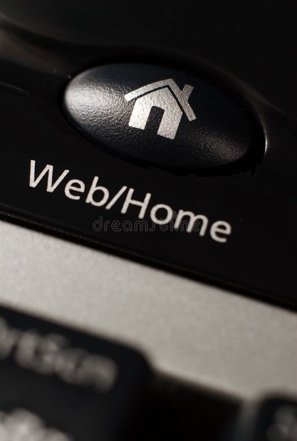 The Web Home Page Button on a Keyboard Stock Image - Image of shortcut ...