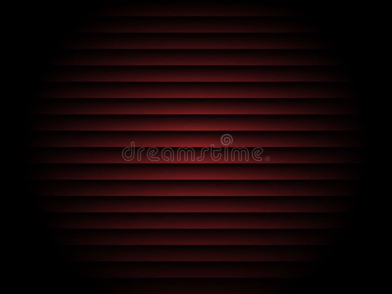 Horizontal Stripes Shadow Abstract Red Design Stock Vector ...