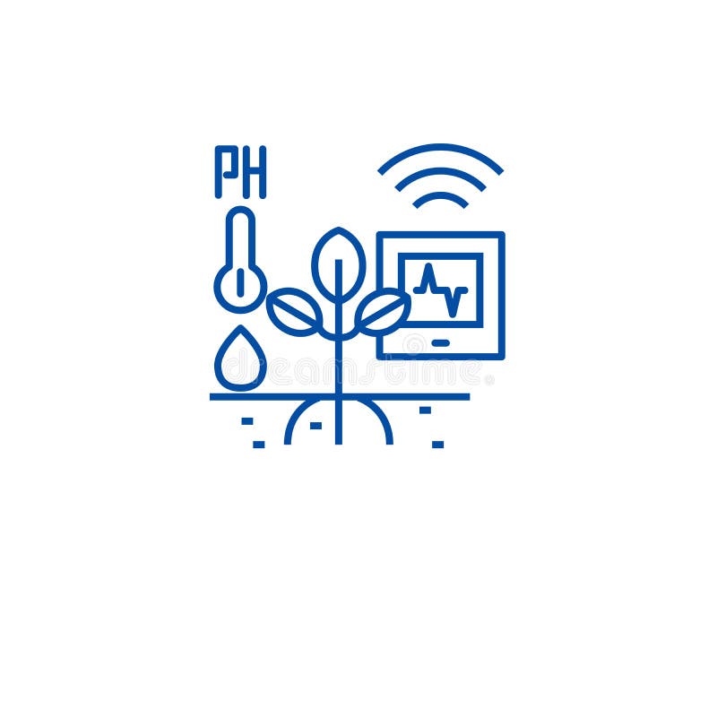 Automated Agriculture Line Icon Concept. Automated Agriculture Flat ... Automated Agriculture Line Icon Concept. Automated Agriculture Flat ...