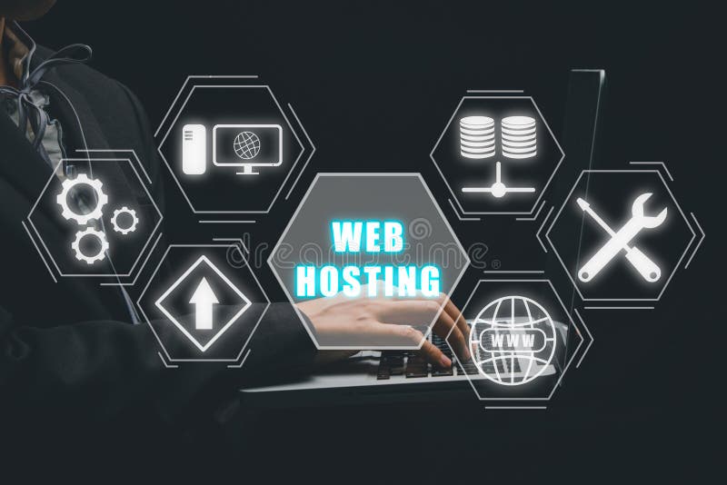 Business Person Hand Holding Big Idea Icon on Virtual Screen Stock ...