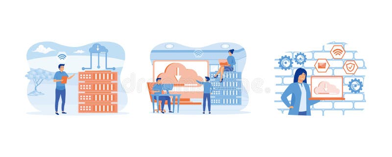 Computer Data Center Stock Illustrations – 66,616 Computer Data Center Stock Illustrations ...