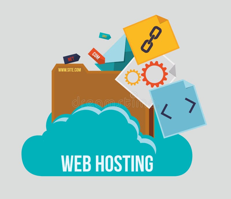 Web hosting design stock vector. Illustration of guaranteed - 62575834 Web hosting design stock vector. Illustration of guaranteed - 62575834