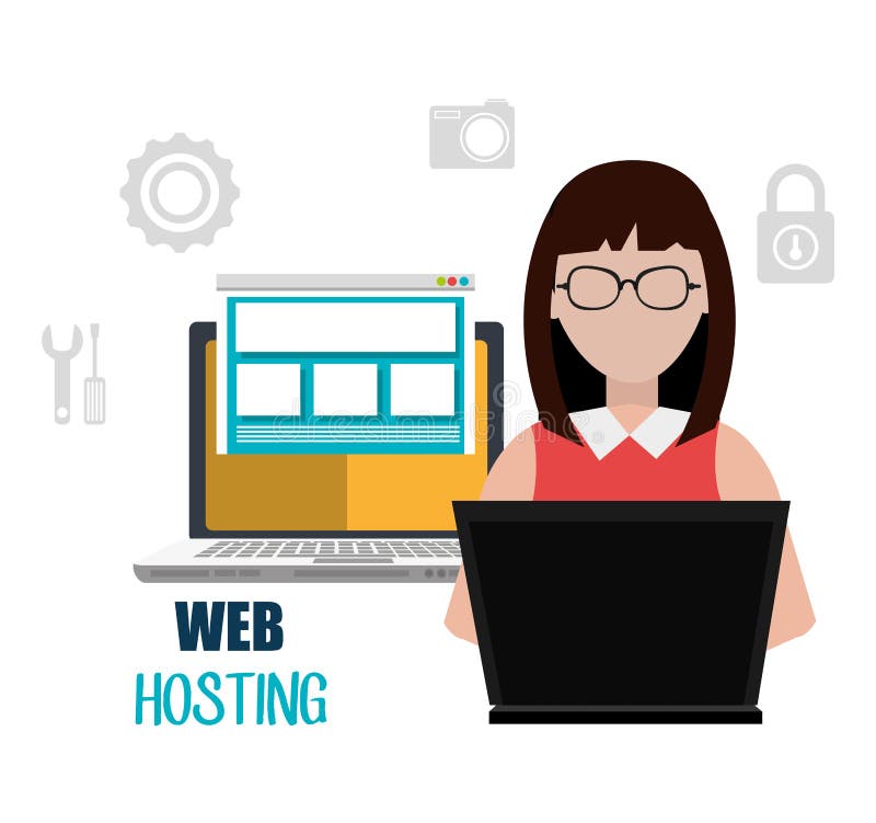 Web Hosting Graphic Stock Illustrations – 20,361 Web Hosting Graphic ...