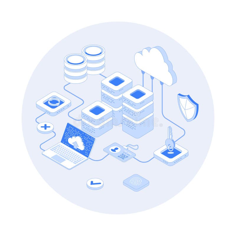 Web Hosting Loud Computing Storage Database Network Connection Hosting Servers Computer