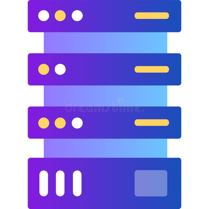 Database virtual storage stock vector. Illustration of connect - 81126885