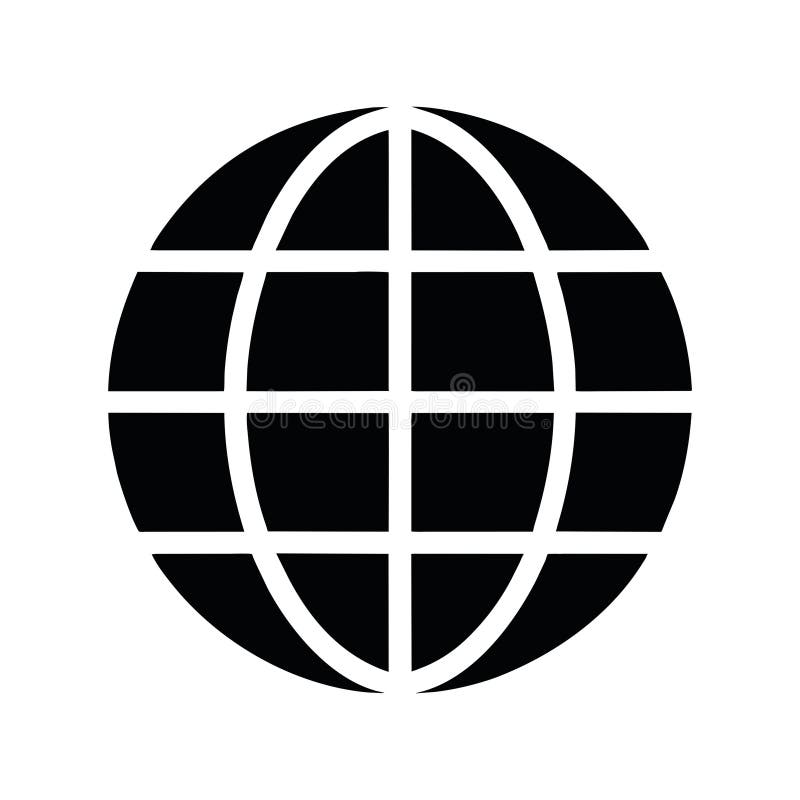 Web icon illustration stock illustration. Illustration of silhouette ...