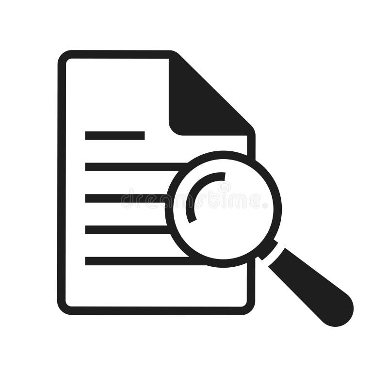 Search documents signs. stock vector. Illustration of logo - 271653813