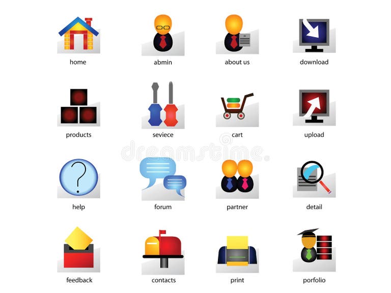 Admin Icon Web Stock Illustrations – 10,394 Admin Icon Web Stock ...