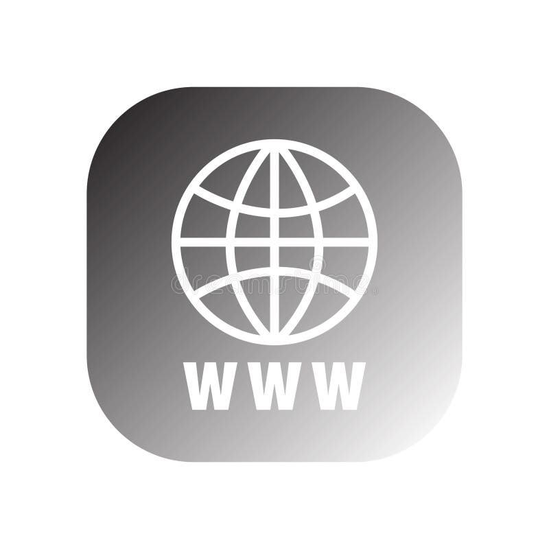 Web icon vector stock vector. Illustration of website - 305401772