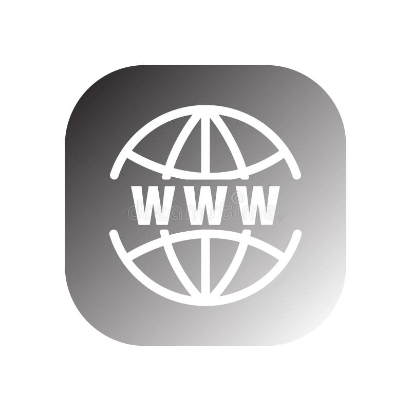 Web icon vector stock illustration. Illustration of mail - 305401901