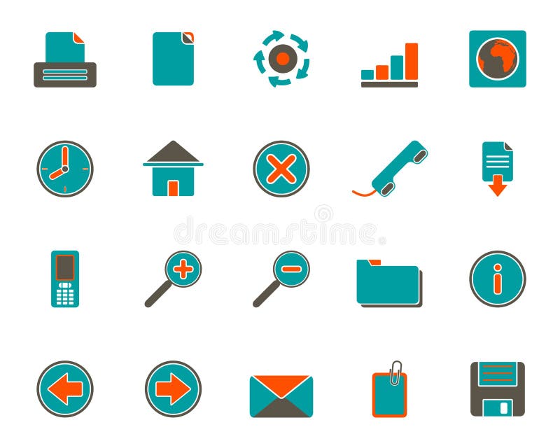 FTP & Hosting Icons // Azure Series Stock Vector - Illustration of ... FTP & Hosting Icons // Azure Series Stock Vector - Illustration of ...