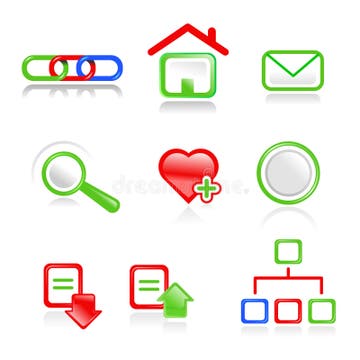 Web icons stock vector. Illustration of internet, site - 2487901