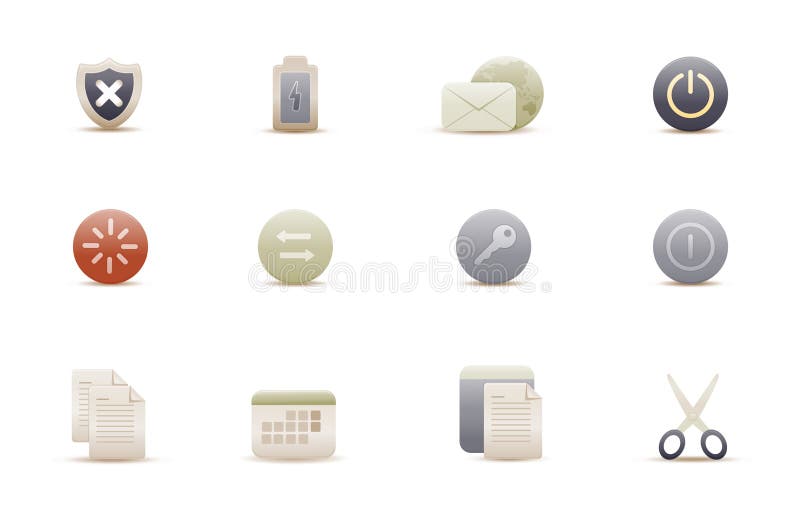 Gel Web Icons (vector) stock vector. Illustration of shopping - 2808613