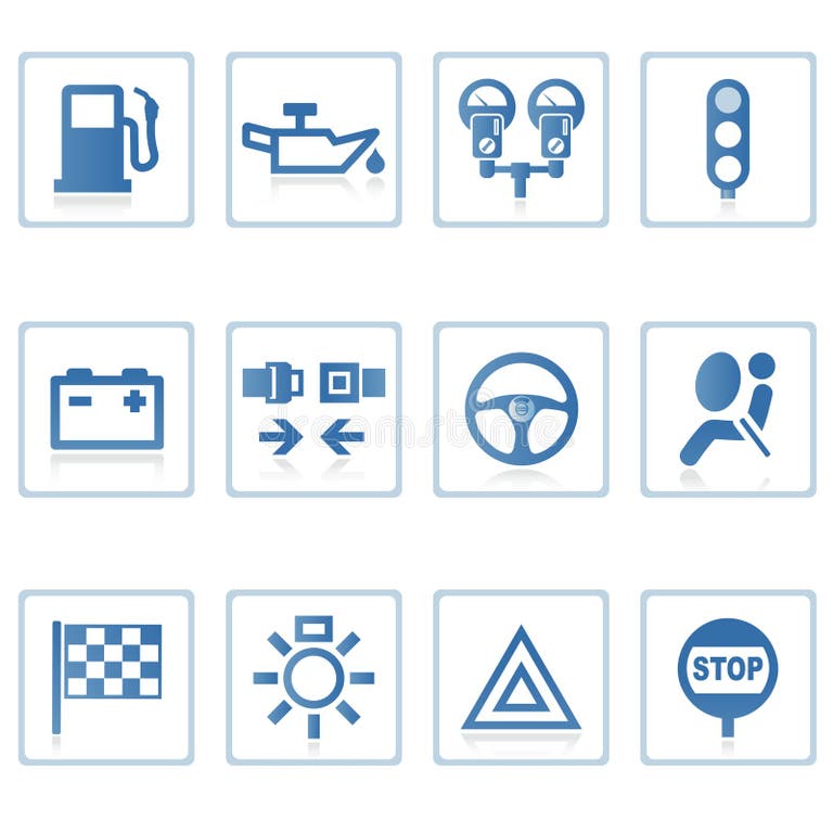 Automobile Brake Lights Stock Illustrations – 148 Automobile Brake ...