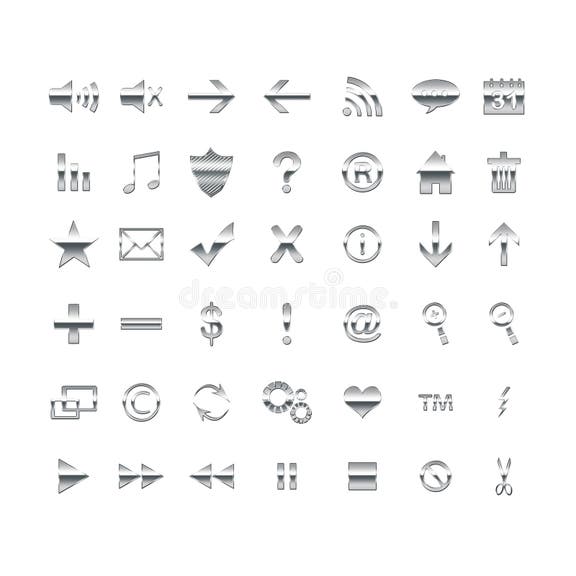 Web Icons, , DropShadows stock illustration. Illustration of calendar ...