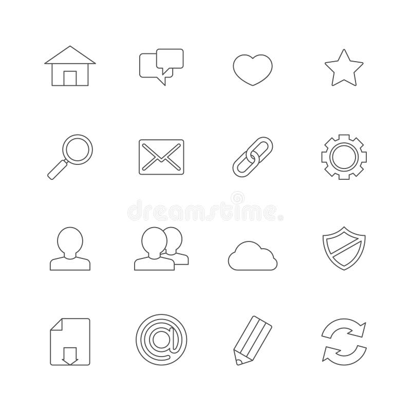 Contact Us Icons on Metallic Buttons Stock Vector - Illustration of ...