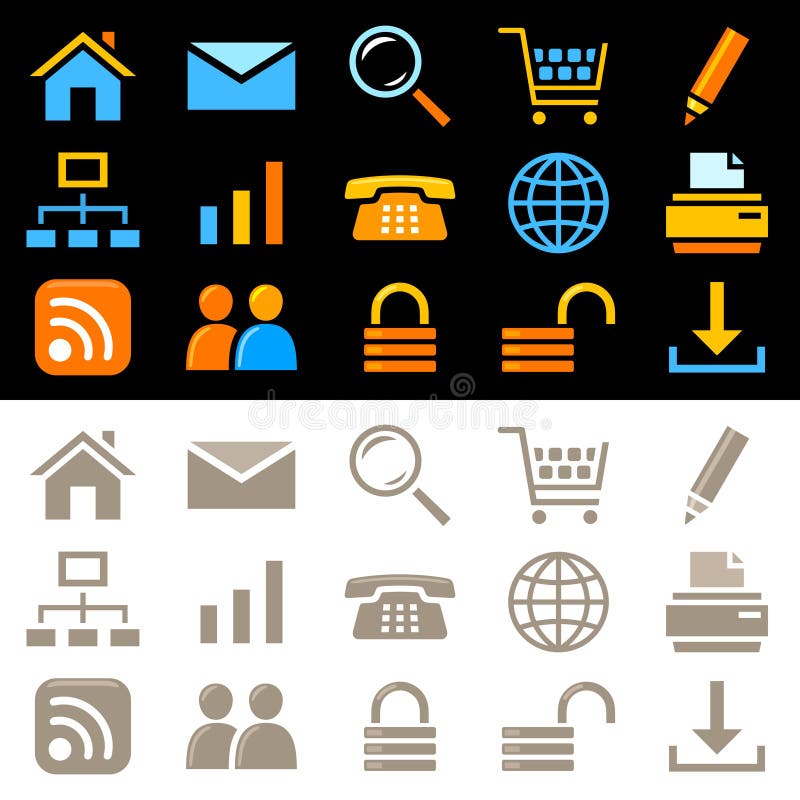 Numbers buttons stock illustration. Illustration of computer - 4055590