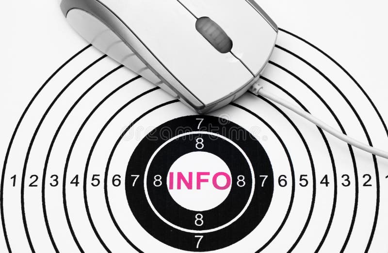 Web info target stock image. Image of product, abstract - 174360677