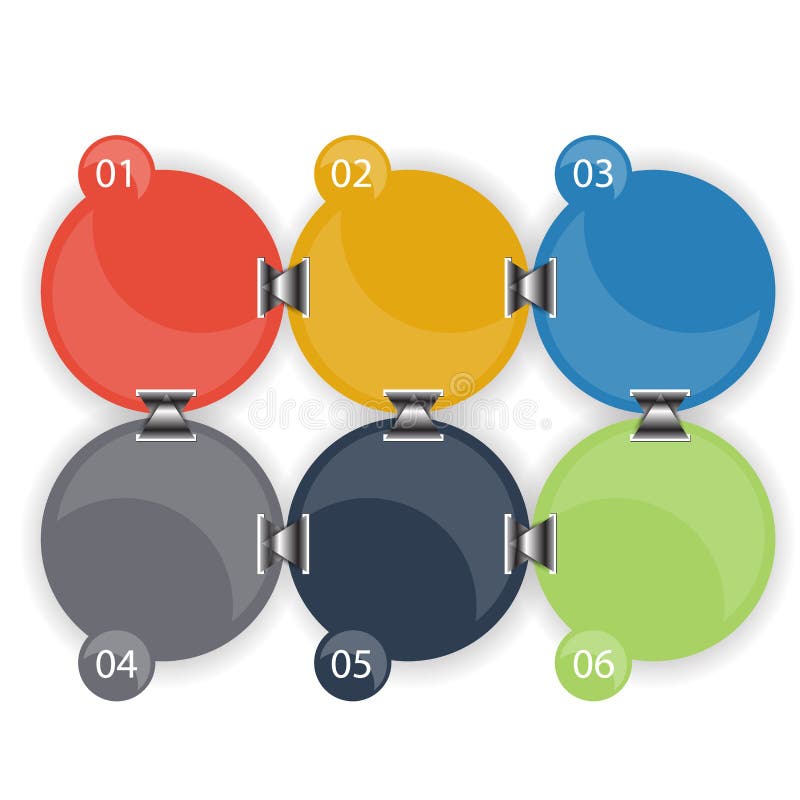 Web Infographics Banner,tag or Label with Number Options Stock Vector ...