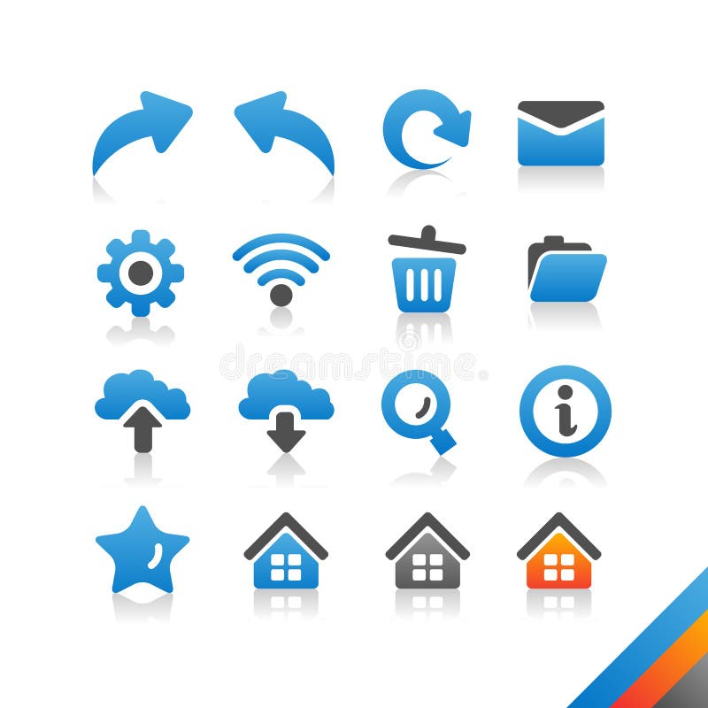Web and Internet Icon Set - Simplicity Series Stock Vector ...