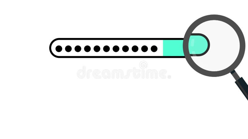 Web or Internet Search Concept. Search Bar Animated. Search Bar with ...