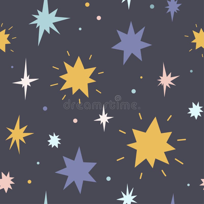 Cute Stars of Chinese Flag Celebrating National Day, Vector ...