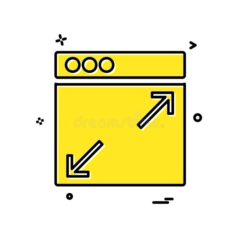 Web Layouts Icon Design Vector Stock Vector - Illustration of ...