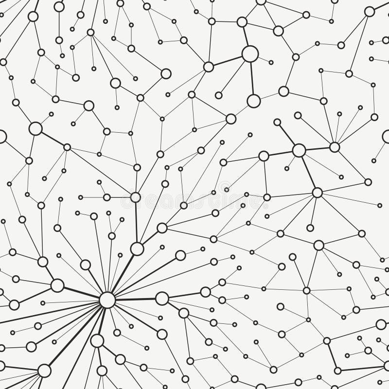 Web Lines Seamless Pattern. Stock Illustration - Illustration of ...