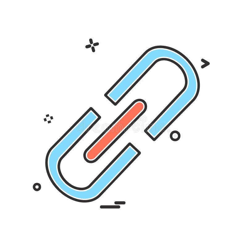 Web Link Icon Design Vector Stock Vector - Illustration of background ...