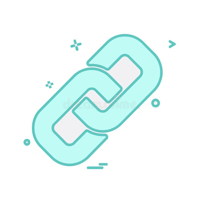 Web Link Icon Design Vector Stock Vector - Illustration of isolated ...