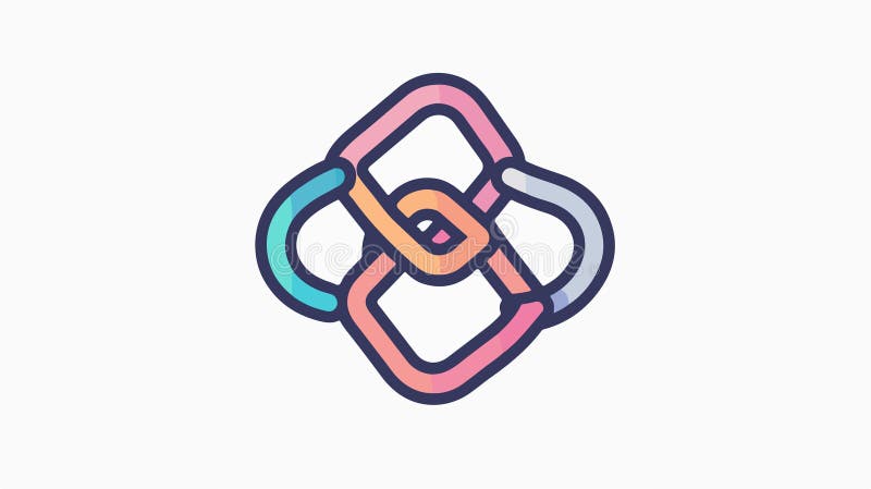 Modern Web Link Outline Icon Vector Illustration Stock Vector ...