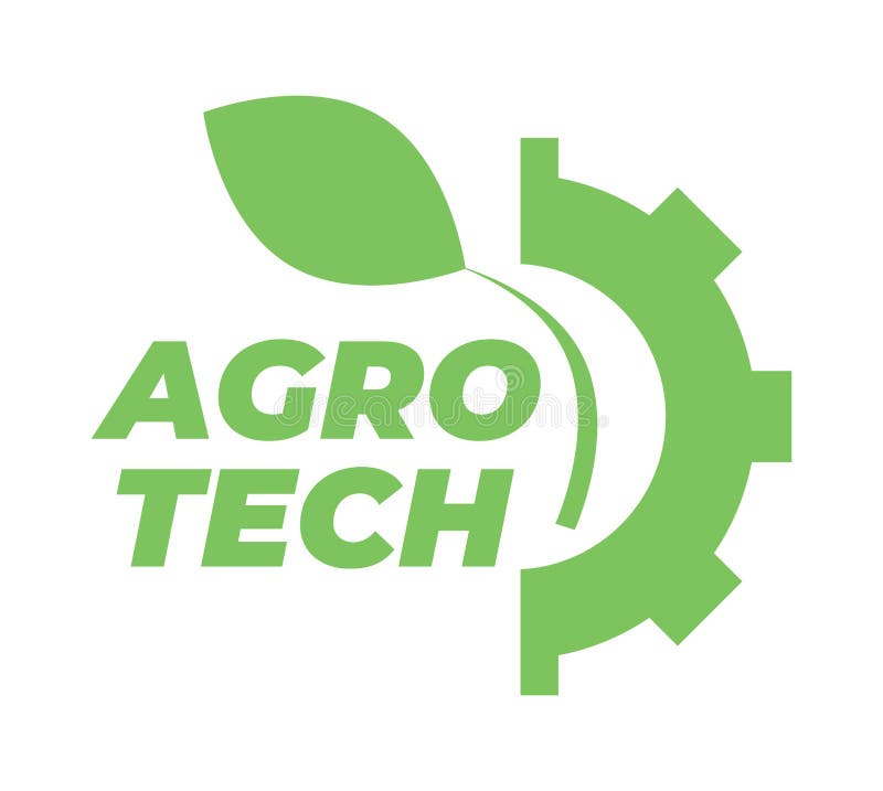 Agro Icon for Logo. Green Vector Isolated Stock Illustration ...