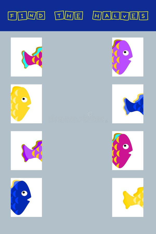 Children`s Educational Game Stock Illustration - Illustration of kids ... Children`s Educational Game Stock Illustration - Illustration of kids ...