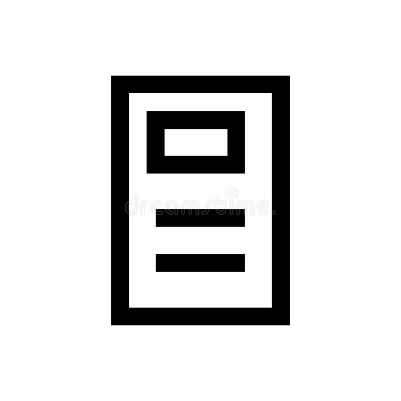 Teaching Line Style Icon. Vector Illustration Stock Vector ...