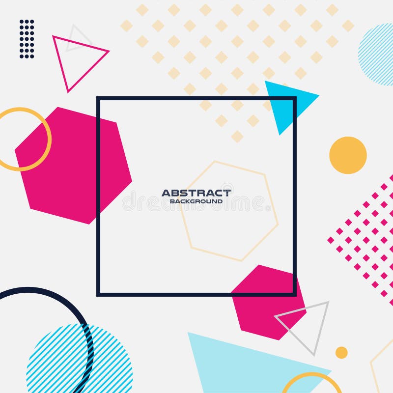 Abstract Freeform Organic Flower Symbol Drawing Stock Illustration ...