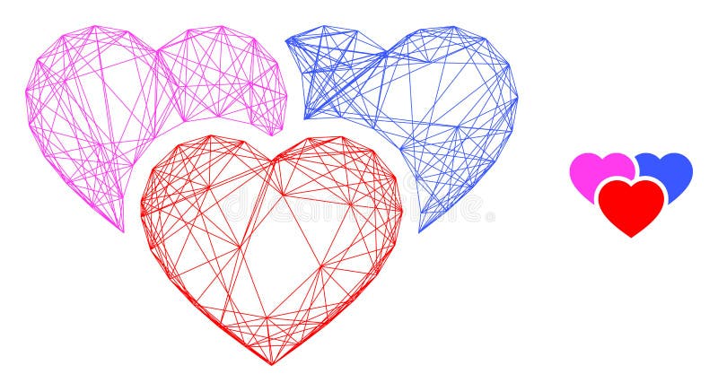 Hearts Net Stock Illustrations – 1,191 Hearts Net Stock Illustrations ...