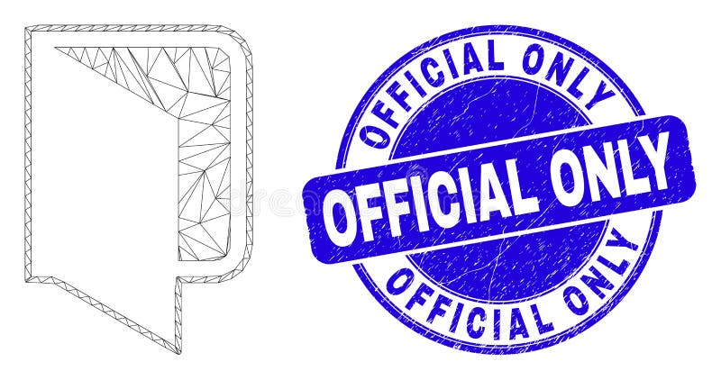 Grunge for OFFICIAL USE only Rectangle Stamp Stock Vector ...